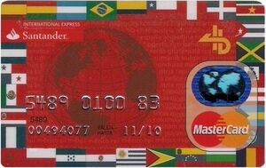 Tarjeta de Banco: Santander Internacional Express (Banco de Santander ...