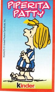 Meal Toy: Piperita Patty (Stickers, Greece(Kinder - Snoopy) Col:FER ...