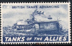 Stamp: Tanks of the Allies (Cinderellas(United Kingdom of Great Britain ...