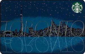 Gift Card: Toronto (Starbucks, Canada(Regional Series) Col:CA-S-6180-19 ...