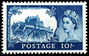 Stamp: Edinburgh Castle (United Kingdom of Great Britain & Northern ...