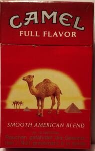 Paquete de Cigarrillos: Camel Full Flavor (SuizaCol:CH-CT-0071