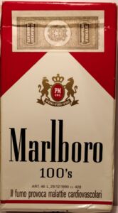 Paquete de Cigarrillos: Marlboro Original 100's (Italia(Marlboro ...