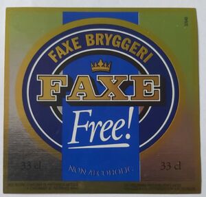 Drink Label: Faxe Free (Faxe Bryggeri, DenmarkCol:DK-BEER-000376