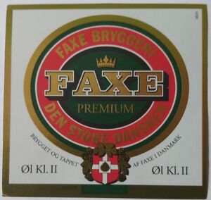 Drink Label: Faxe Premium (Faxe Bryggeri, DenmarkCol:DK-BEER-000384