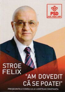Pocket Calendar: Stroe Felix (Romania(Politics) Col:RO-2021-Pol-001