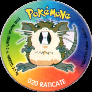 Måltidslegetøj: 020 (Flippo's/Pogs/Tazos, På verdensplan(Pokemone Gotta ...