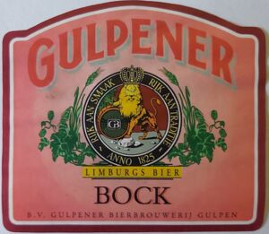 Drink Label: Gulpener Bock (Gulpener Bierbrouwerij, NetherlandsCol:NL ...