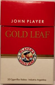 Cigarette Pack: John Player Gold Leaf (ArgentinaCol:AR-CT-1005
