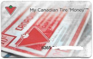 Functional Card: My Canadian Tire Money (Shops - Auto, Canada(Canadian ...