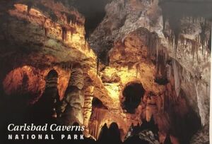 საფოსტო ბარათი: Carlsbad Caverns National Park (ამერიკის შეერთებული შტატები(_ Carlsbad Caverns ...