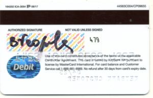 Bank Card: Key Possibilities (Key Bank, United States of AmericaCol:US ...