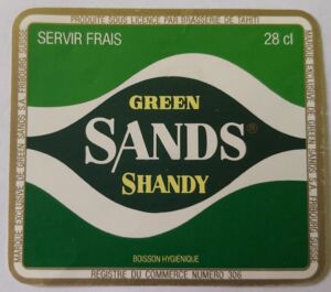Drink Label: Green Sands Shandy (Carib Brewery LTD., Trinidad and ...