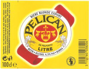 Drink Label: Pelican (Heineken France, FranceCol:FR-BEER-000240