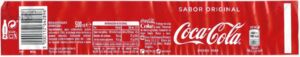 Etiqueta de bebida: Coca-Cola Sabor Original (Coca-Cola European ...