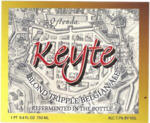 Drink Label: Keyte (Brouwerij Strubbe, BelgiumCol:BE-BEER-028020