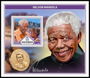 Stamp: Nelson Mandela (1918-2013) (Solomon Islands(Nelson Mandela (2017 ...