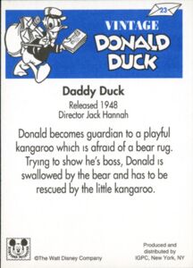 Stamp: Daddy Duck, 1948 (Guyana(Disney - Donald Duck Movie Posters I ...