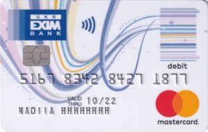 Bank Card: MasterCard Debit (Ukr Exim Bank, UkraineCol:UA-MC-0456.04