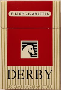 Cigarette Pack: Derby (BoliviaCol:BO-CT-0023
