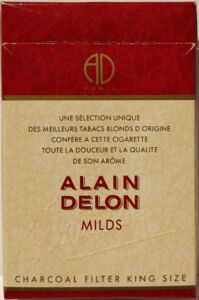 Cigarette Pack: Alain Delon Milds (FranceCol:FR-CT-0108