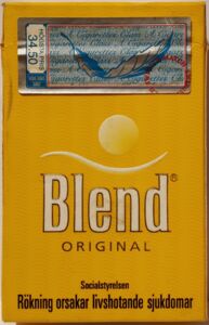 Cigarette Pack: Blend Original (SwedenCol:SE-CT-0006