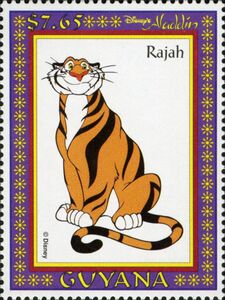Stamp: Rajah (Guyana(Walt Disney Cartoon “Aladdin”) Mi:GY 4477,Sn:GY ...