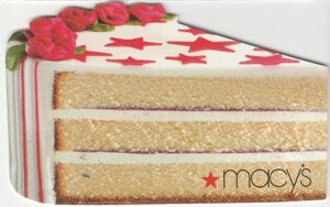Gift Card: Cake Segment (Macys, United States of America(Happy Birthday ...