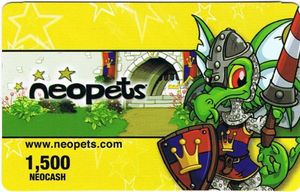 Gift Card: Green Draik (Neopets, United States of America) (Neopets ...