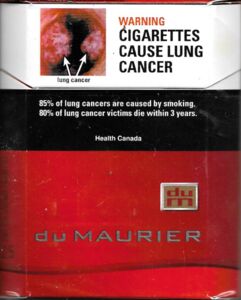Cigarette Pack: Du Maurier Class B (Canada) Col:CA-CT-0008