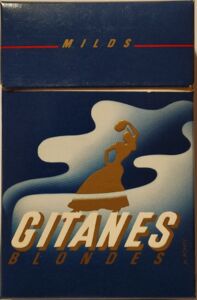 Cigarette Pack: Gitanes Milds (France(Gitanes Milds) Col:FR-CT-0113
