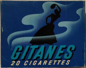 Cigarette Pack: Gitanes caporal (France(Gitanes caporal) Col:FR-CT-0116