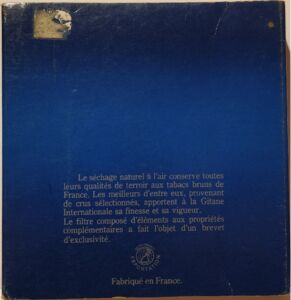 Cigarette Pack: Gitanes Internationales (France(Gitanes Internationales ...