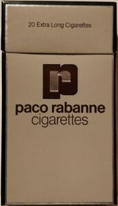 Cigarette Pack: Paco Rabanne (FranceCol:FR-CT-0122