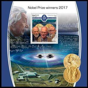 Stamp: Nobel Prize Winners 2017 (Solomon Islands(Nobel Prize Winners (2017)) Mi:SB BL722,Yt:SB ...
