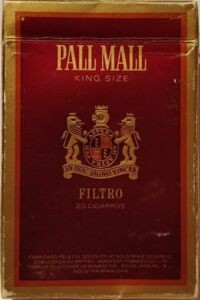 Paquete de Cigarrillos: Pall Mall Filter (Brasil(Pall Mall Filter) Col ...