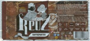 Drink Label: Reuz Koffieporter (Reuzenbieren, NetherlandsCol:NL-BEER-016994