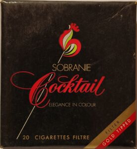 Cigarette Pack: Sobranie Cocktail (United Kingdom of Great Britain ...