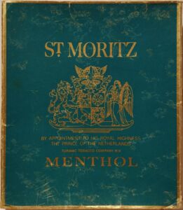 Cigarette Pack: St. Moritz Menthol (United Kingdom of Great Britain ...