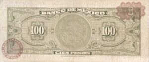 Banknote: 100 Pesos (Mexico(1957-1973 Issue) Wor:P-61c.10