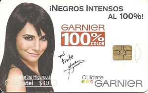 Tarjeta Telefónica: iNegros Intensos (Martha Higareda) (Test, Proof ...
