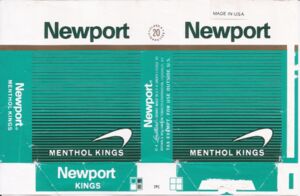 Cigarette Pack: Newport Menthol Kings (United States of AmericaCol:US ...
