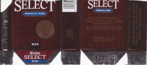 Cigarette Pack: Winston Select Perfectly Aged (United States of America ...