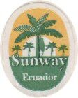 Fruit Sticker: Sunway (Ecuador) Col:EC-FR-01344