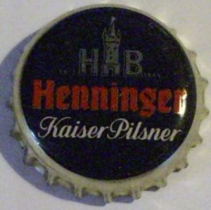 Kronkorken: Henninger Kaiser Pilsner (Henninger-Brau AG, Deutschland ...