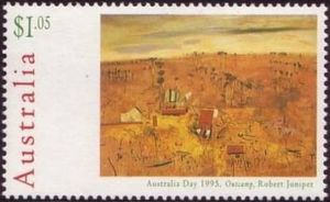 Stamp: Outcamp, Robert Juniper (Australia(Australia Day 1995) Mi:AU ...