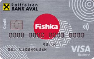 Bank Card: VISA Business Fishka (Raiffeisen Bank Aval, UkraineCol:UA-VI ...