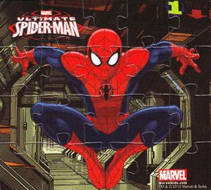 Meal Toy: Puzzle 4 (Kinder Surprise, Europe(Spider-Man - Ultimate ...