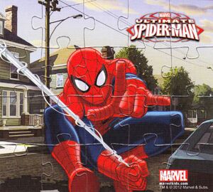 Meal Toy: Puzzle 5 (Kinder Surprise, Europe(Spider-Man - Ultimate ...