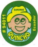 Fruit Sticker: Quincho bananas #94011 (EcuadorCol:EC-FR-01358 🍎